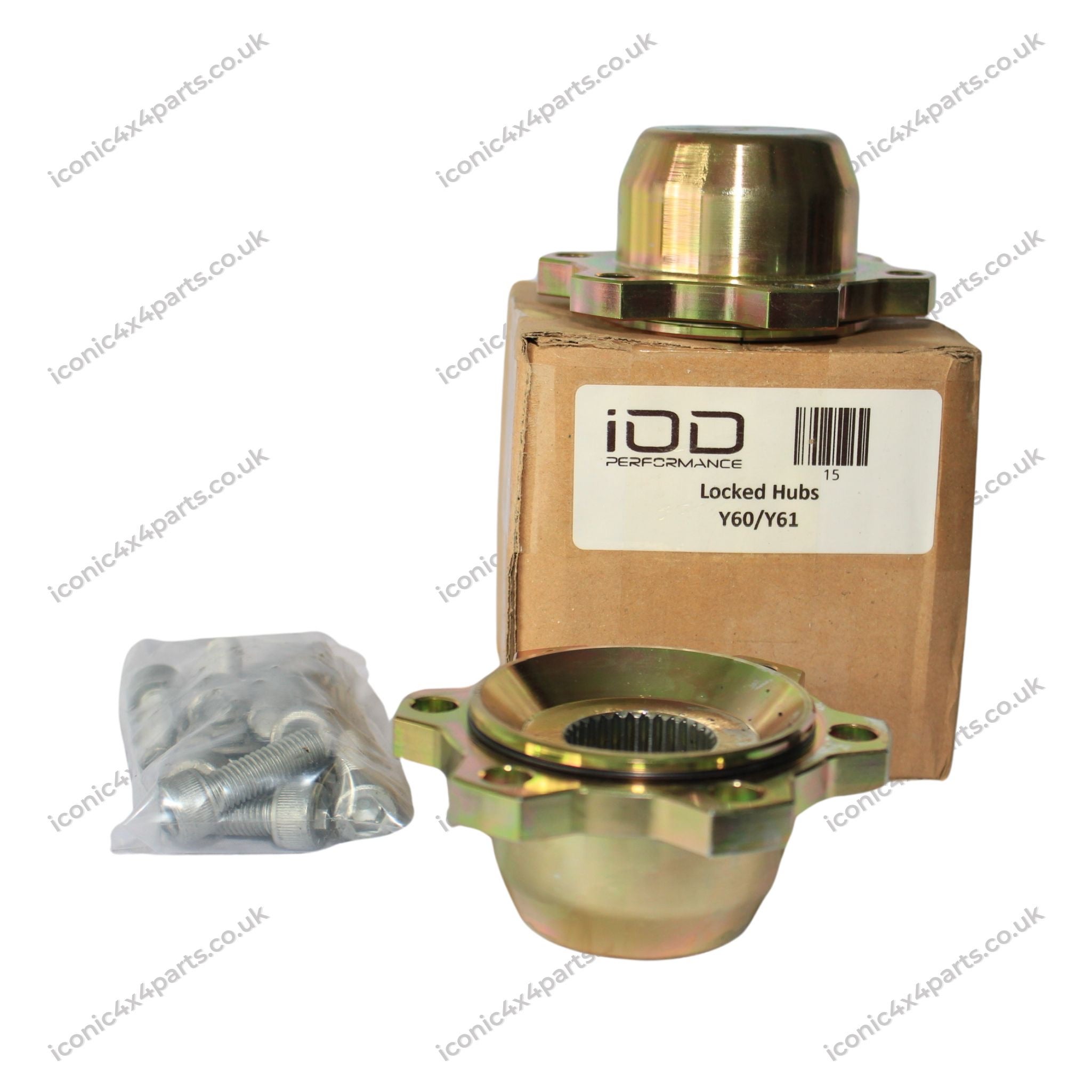 Solid Drive Flanges, Locked Hubs Nissan Patrol Y60 | Y61 (2 Pcs ...